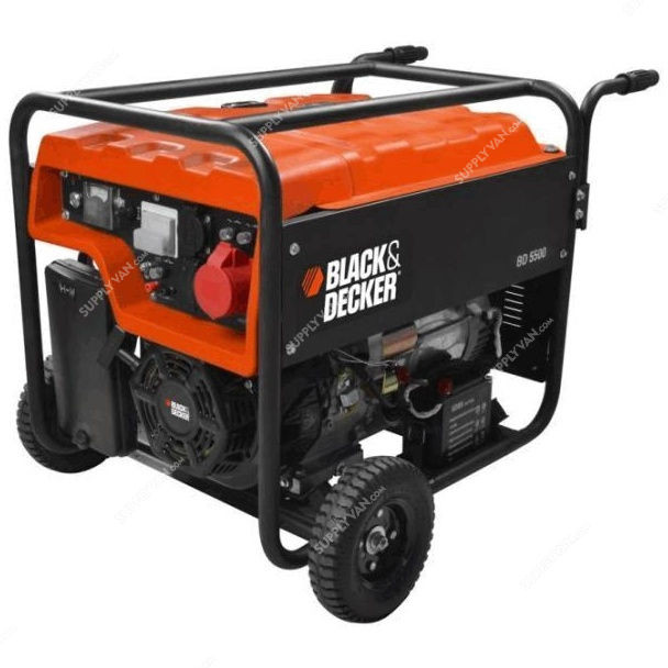 Black and Decker Petrol Generator, BD5500, 5500W : SupplyVan.com ...