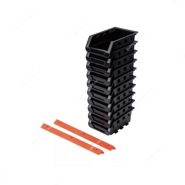 Tactix Storage Bin Set, 320603, 10PCS : SupplyVan.com: Portable Tool ...