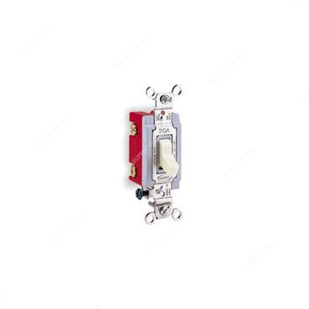 Hubbell 3 Way Toggle Switch, HUBHBL3033I, 30A, 120-277VAC : SupplyVan ...