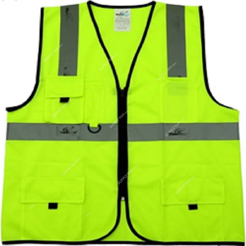 Vaultex Executive Reflective Vest SBQ 165 GSM M Yellow : SupplyVan.com ...