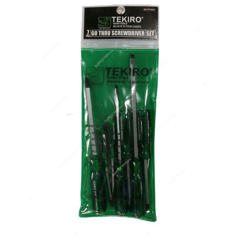 Tekiro Screwdriver Set TE-GT07S 7PCS : SupplyVan.com: Screwdriver Sets