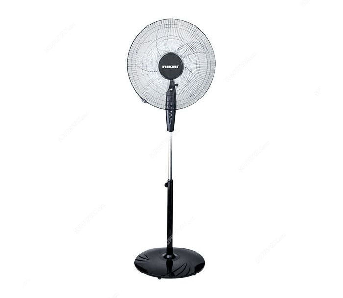 Nikai Pedestal Fan NPF1631T 5 Leaf 16 Inch White and Grey : SupplyVan ...