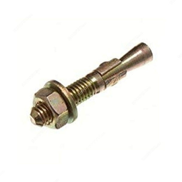 Through Bolt M10 x 120MM Brass : SupplyVan.com: Wedge Anchors