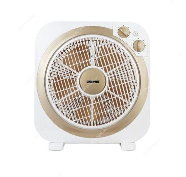 Geepas Box Fan GF9498 12 Inch 50W : SupplyVan.com: Table Top Fans