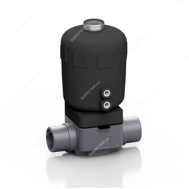 Effast Double Acting Pneumatic Diaphragm Valve With Metric Spigot ...