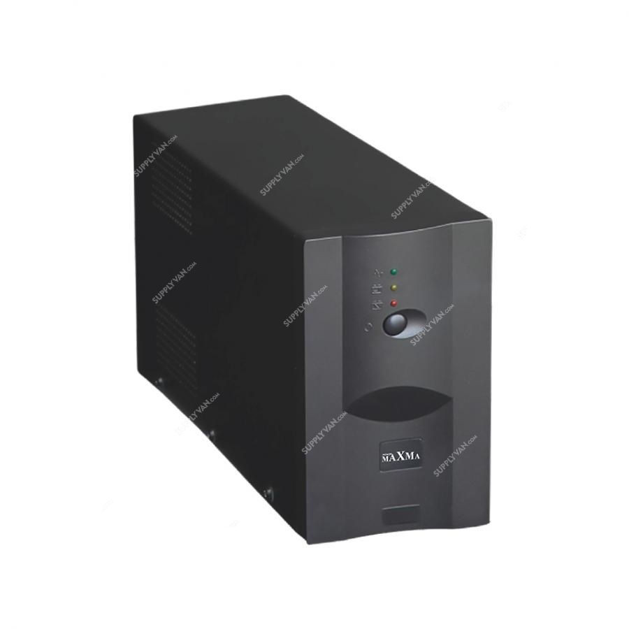 Power Maxma 2000VA Line Interactive UPS Sine Wave 2 x 12VDC Black: Buy ...