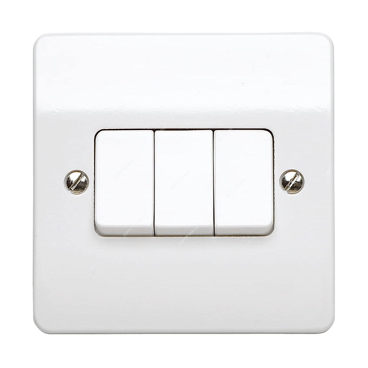 Mk K4873WHI Single Pole Electrical Plate Switch Logic Plus Thermoset ...