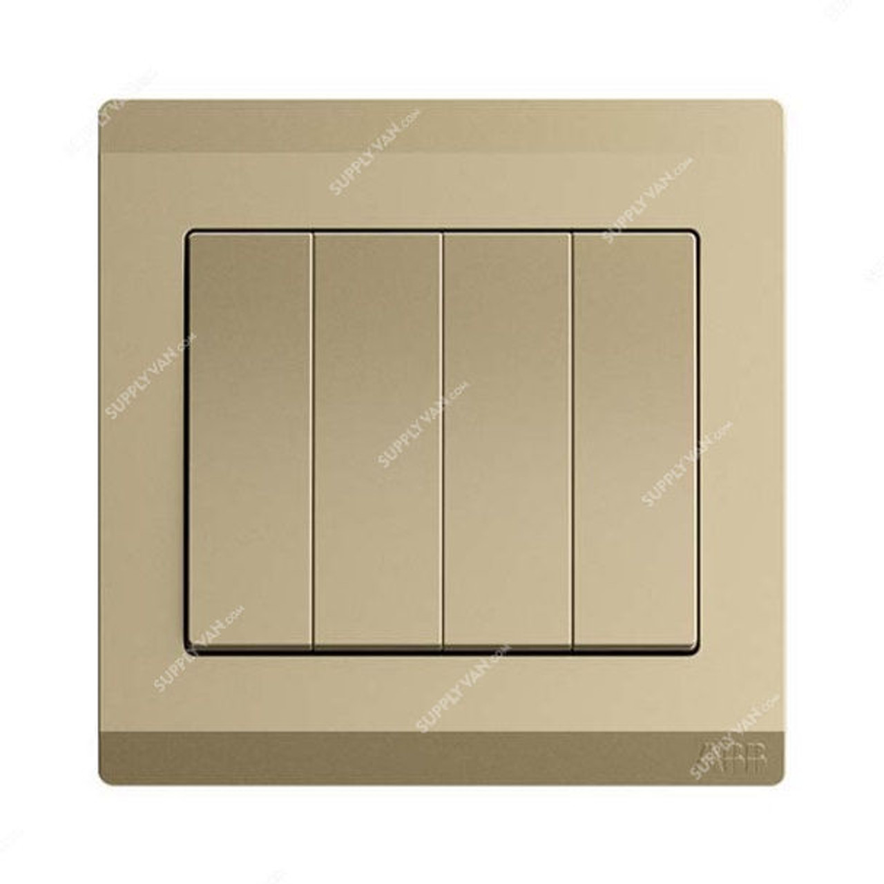 Abb BL108-PG Electrical Switch Inora 4 Gang 2 Way 10AX Royal Gold: Buy Online at Best Price in ...