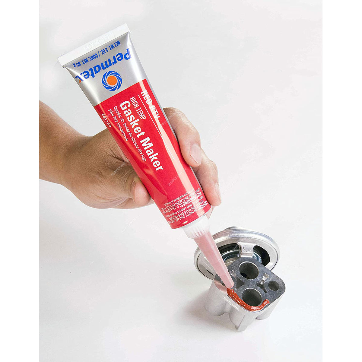 Permatex 81160 High Temperature Gasket Maker Red RTV 85GM Red 12 Pcs ...