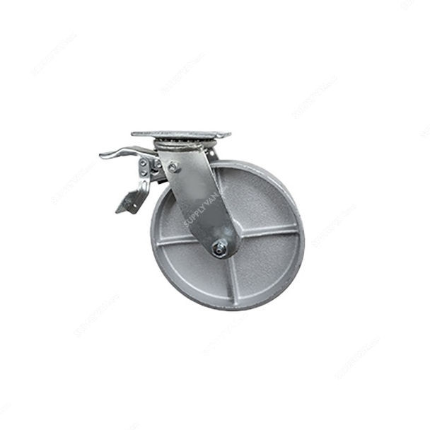 Maxwel Heavy Duty Swivel Wheel Caster With Brake A4 Series Iron 10CM ...