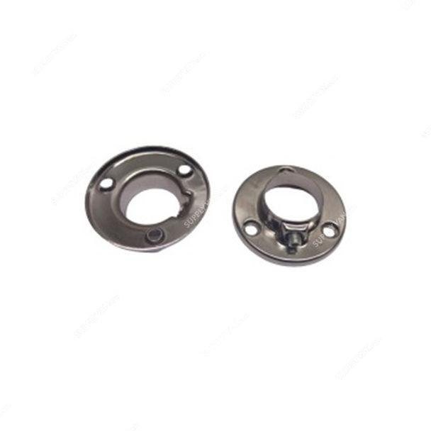 Wall Bracket Set With Screws 1 Inch Silver: Buy Online at Best Price in ...