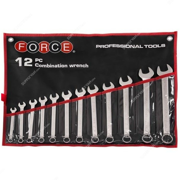 Force Combination Wrench Set, 5121, 12PCS : SupplyVan.com: Combination ...