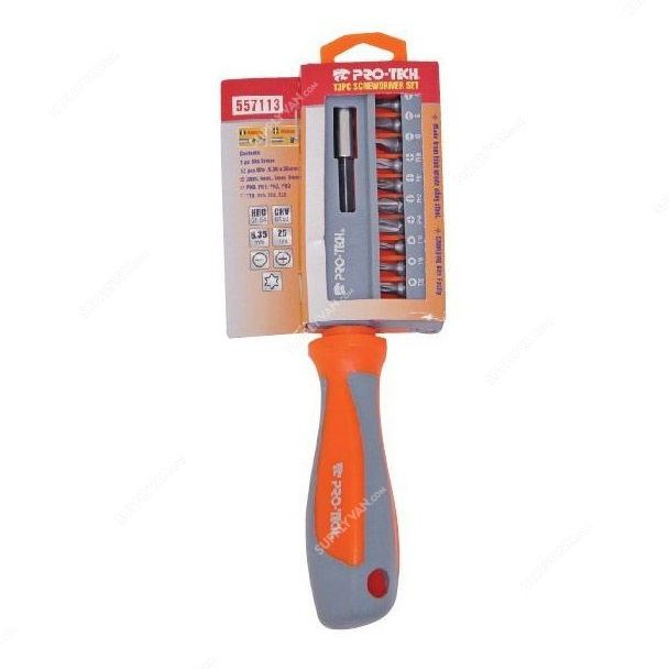 Pro-Tech Screwdriver Set, 557113, 13PCS : SupplyVan.com: Screwdriver Sets