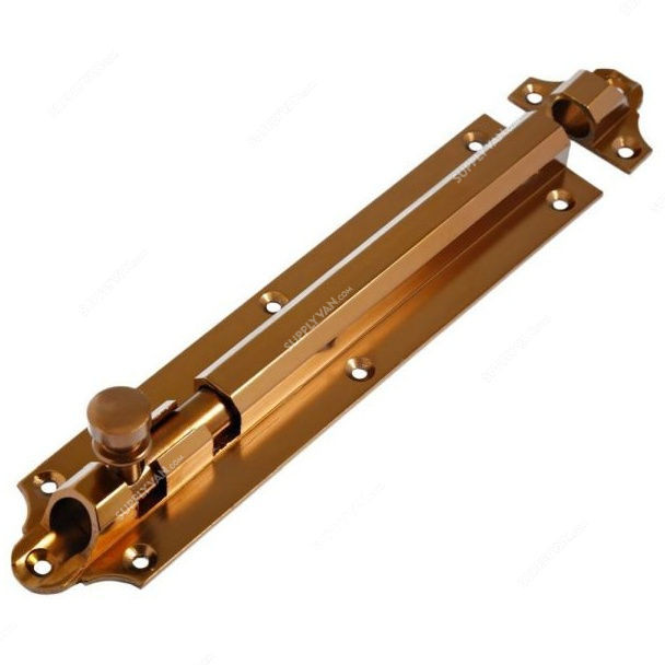 Robustline Tower Bolt Brown : SupplyVan.com: Door Locks