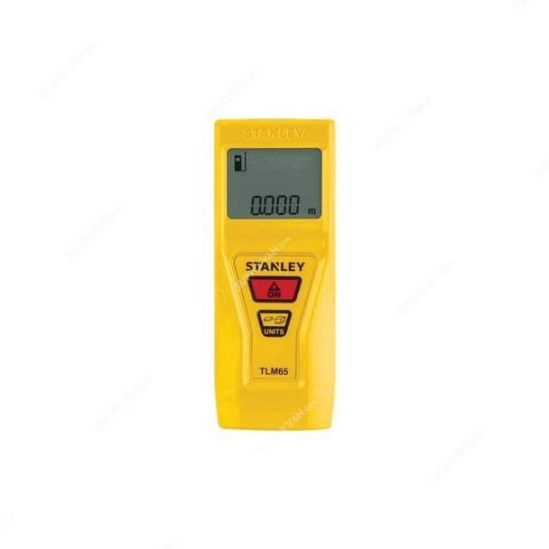 Stanley Laser Distance Measure, STHT1-77032, TLM65, 20 Mtrs : SupplyVan ...