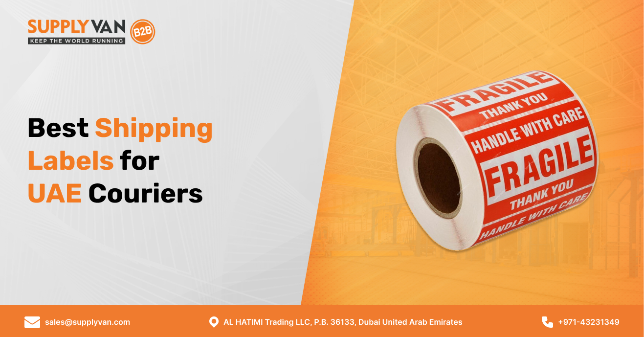Best Shipping Labels for UAE Couriers - SupplyVan.com