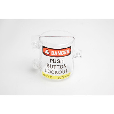Loto-Lok Emergency Push Button Panel Lockout PL-EPB-90 Polycarbonate 30 ...