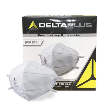 Delta Plus Disposable Half N95 Respirator M1195BC FFP1 White 30 Pcs ...