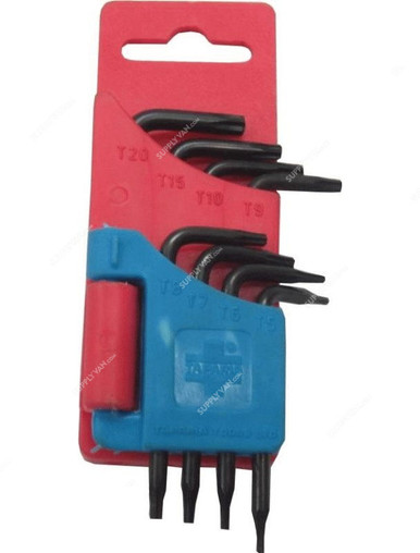 Taparia Torx Key Short Series Set, KTH-8S, 8Pcs : SupplyVan.com: Hex ...