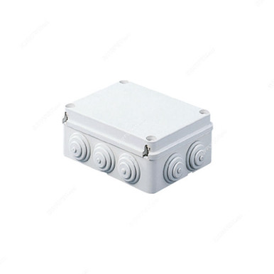 Gewiss Junction Box, GW44006, IP55, 150x110x70MM, Light Grey ...
