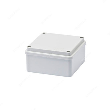 Gewiss Junction Box, GW44204, IP56, 100x100x50MM, Light Grey ...