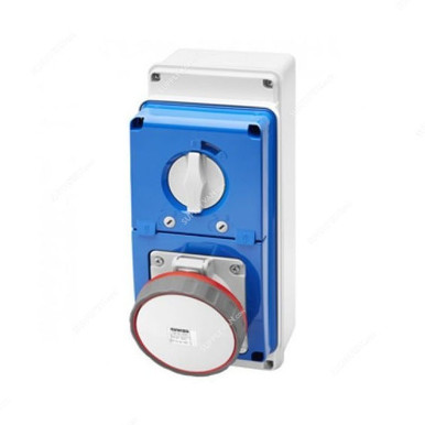 Gewiss Vertical Socket Outlet, GW67253N, IP55, 63A, 3P+N+E : SupplyVan ...