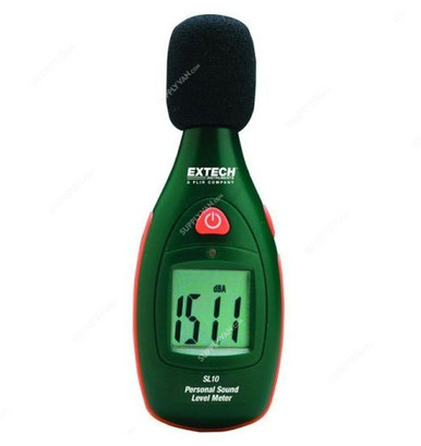Extech Pocket Sound Level Meter SL10 130dB : SupplyVan.com: Sound Level ...