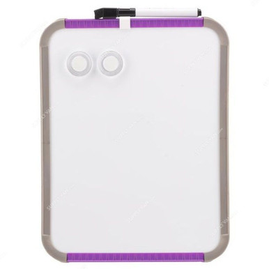 Deli Dry Erase Board E39154 Steel 216x279MM Purple : SupplyVan.com: Dry ...