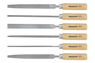 Matador 0779 Warding File Set Plastic 150MM Length 6 Pcs/Set: Buy ...