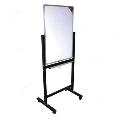 Partner Double Sided Magnetic Whiteboard With Metal Stand, DSB6090, 60 ...