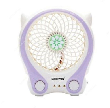 Geepas Rechargeable Mini Fan GF9629 5V : SupplyVan.com: Table Top Fans
