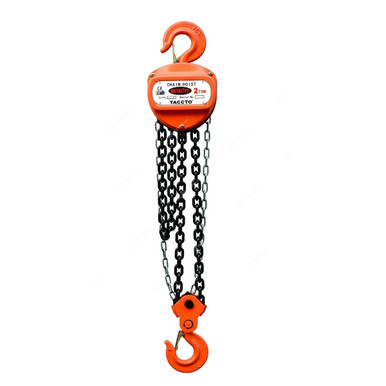 Metalift Manual Chain Block Metal 6 Mtrs Chain Length 1 Ton Weight ...