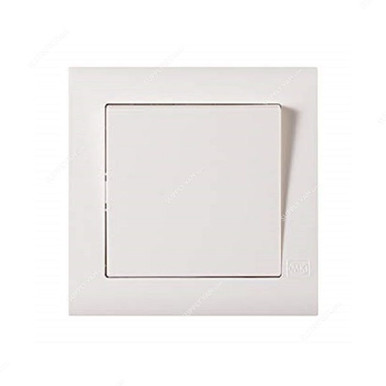 Mk MV4791WHI Wide Rocker Intermediate Switch Essential Polycarbonate 1 ...