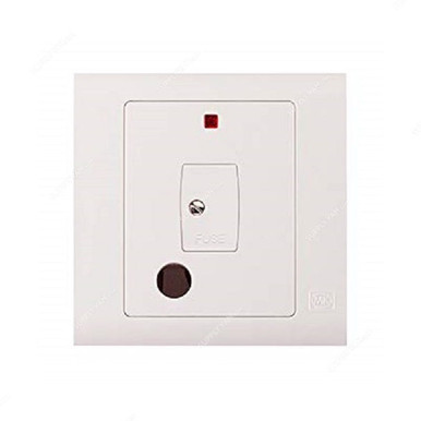 Mk MV1031WHI Unswitched Fused Connection Unit With Neon and Flex Outlet ...