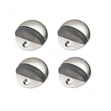 Robustline 15150 Half Round Door Stopper With Rubber Bumper 44MM Bottom ...