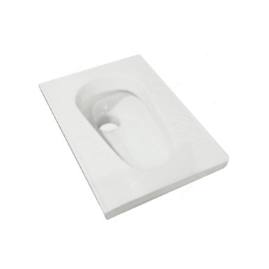 Milano 2046 Asian Water Closet Ceramic 400MM Width x 540MM Length White ...