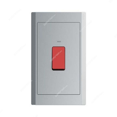 Abb BL143-G DP Switch With Neon Inora 1 Gang 1 Way 45AX Classic Grey: Buy Online at Best Price ...