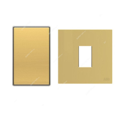 ABB AMD11520-MG+AMD5120-MG Electrical Switch With Rocker Switch Frame Millenium 1 Gang 2 Way 20A ...