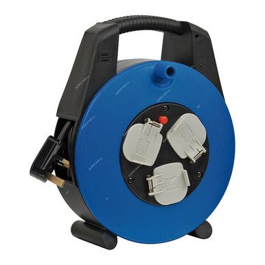 Brennenstuhl 1108567900 3 Way Socket Cable Reel Box Vario Line Plastic ...