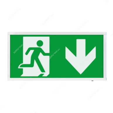 ESP EMLED3WMEXBOXD Wall Mounted Emergency Exit Sign Board With Light ...