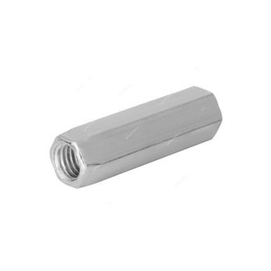 Hex Rod Coupling Nut Steel 8MM Thread Size: Buy Online at Best Price in ...
