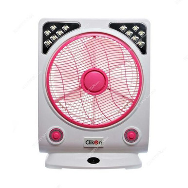 Clikon Rechargeable Box Fan CK2800 14 Inch 18-32W : SupplyVan.com ...