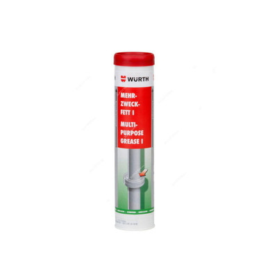 Wurth Multi Purpose Grease II, 0893 8711, 400GM, Grey/Black - SupplyVan.com