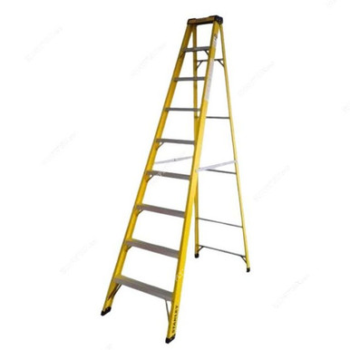 Stanley 8 Steps 150 Kg Step Ladder SXLDFG-008 Fiberglass: Buy Online at ...