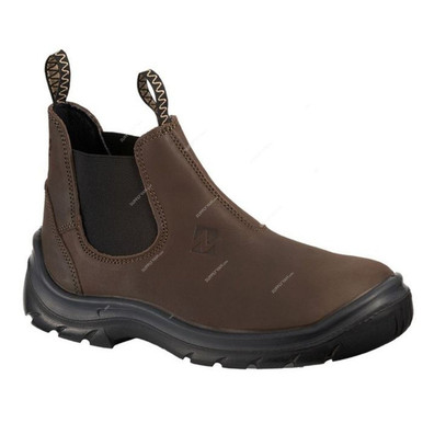 Mts Size42 Safety Shoes ALR-7159 Dingo Nubuck Leather Brown: Buy Online ...