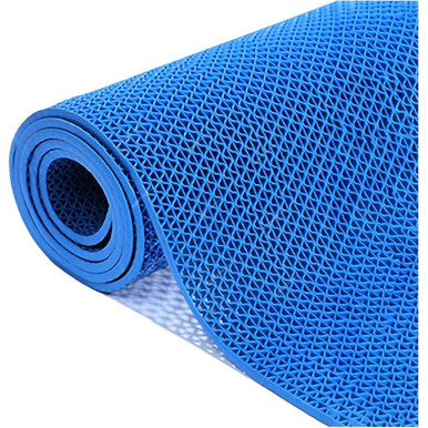 Anti Skid and Multipurpose Rubber Mat 8MM Thk 1.2 Mtrs x 10 Mtrs Blue ...