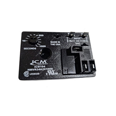 ICM Controls Delay On Make Timer, LR30320, 18-240VAC, 1.5A, 10-1000 Sec ...
