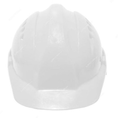 Vaultex Safety Helmet With Ratchet Suspension VHVR White : SupplyVan ...