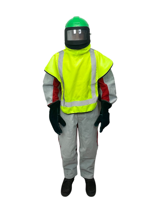 RPB Nova 2000 Compatible Hi-Vis Blast Cape - Airblast Eurospray Direct