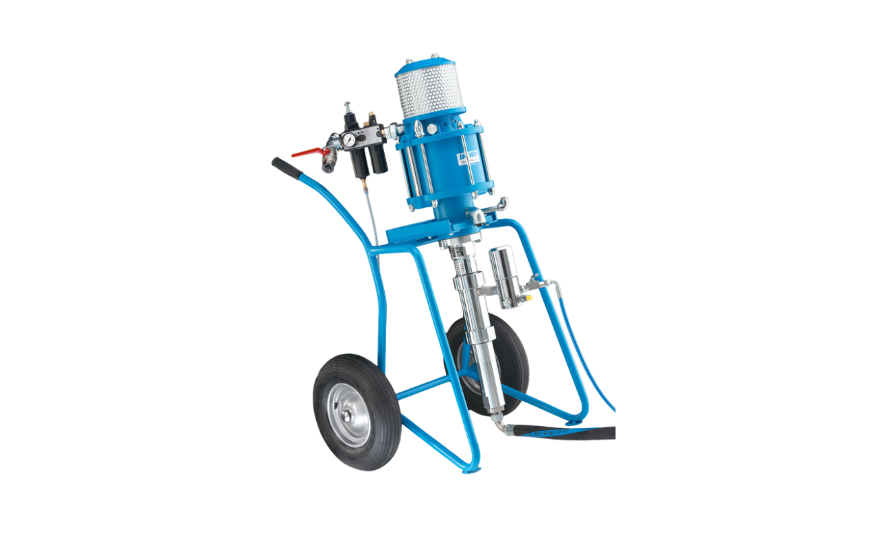 Benefits of using an air-assisted airless spray pump